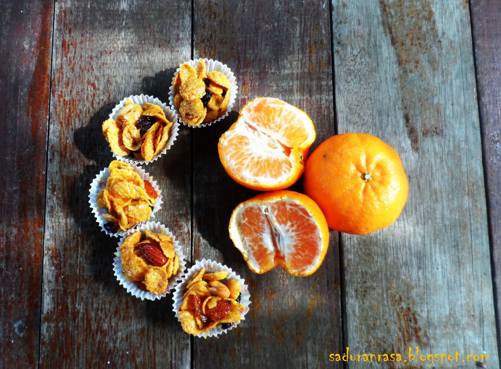 Saduran Rasa: Konfleks Madu & Kacang {Honey Glazed Cornflakes with Nuts}