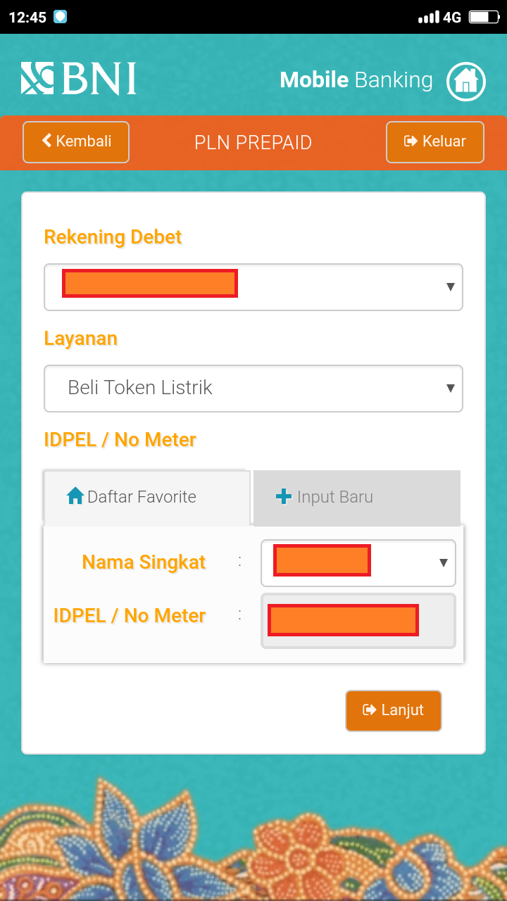Cara Beli Token Listrik PLN via Mobile Banking - Guru Geografi
