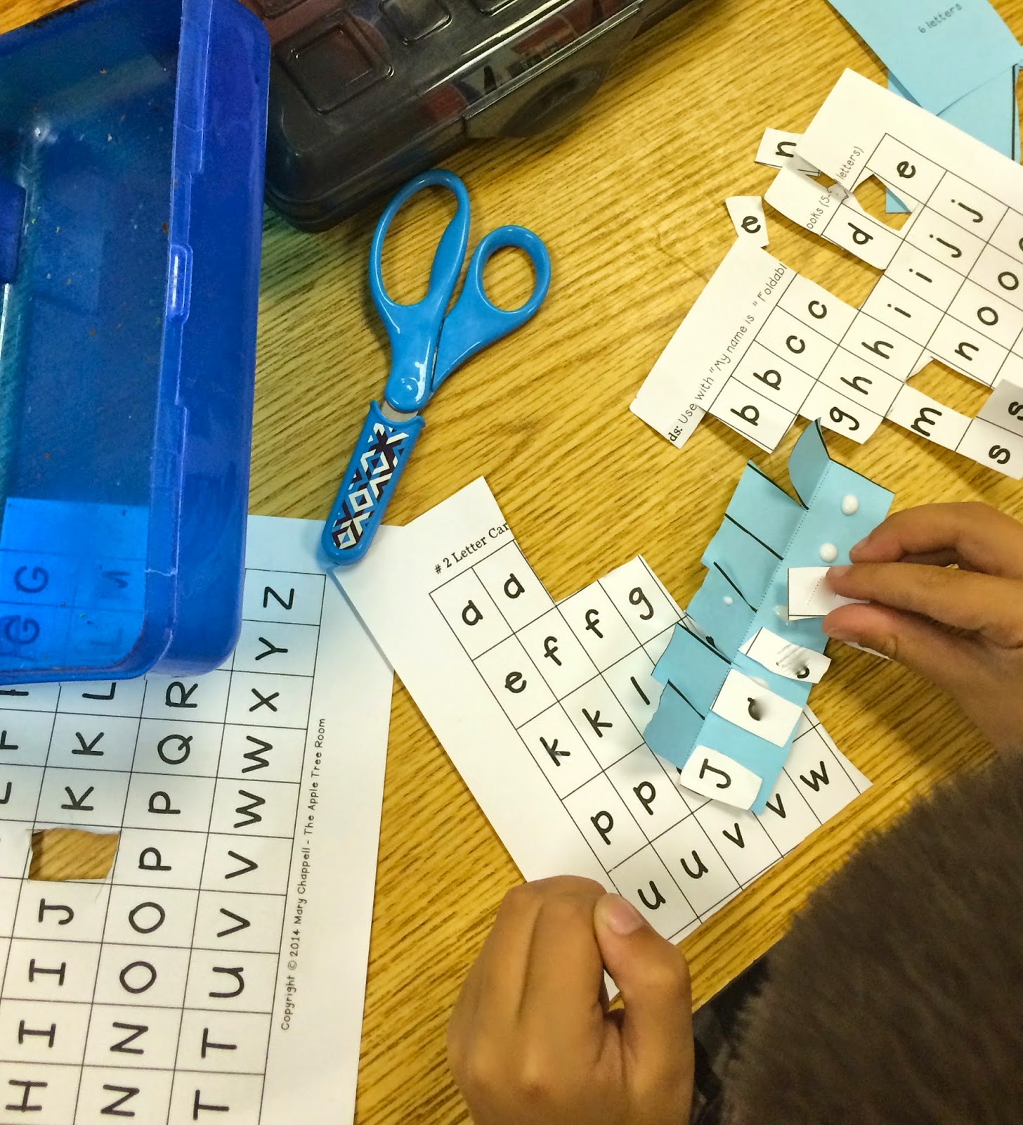 The Apple Tree Room: Back to School! (Scissors, Glue, and Assessment, Too!)