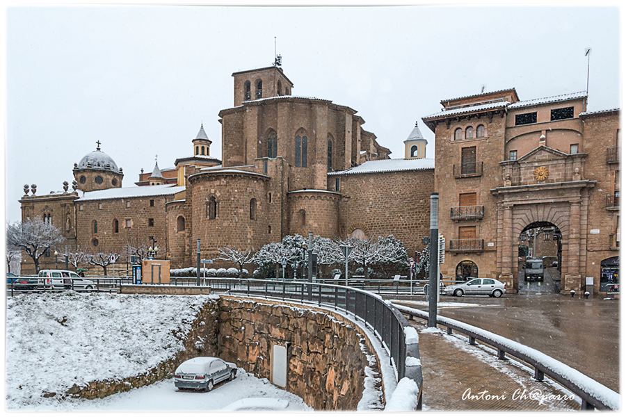Solsones en Imagenes: Solsona durante la nevada de este febrero de 2015 -2.