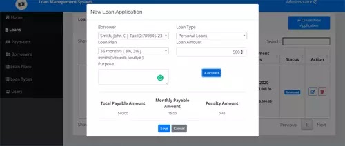 Loan Management System Project In PHP Free Download -Trickcode - Free Source code Download ...