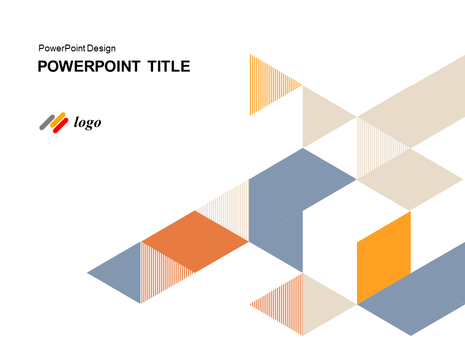 Modern Abstract Diamond PowerPoint Templates - PowerPoint Free