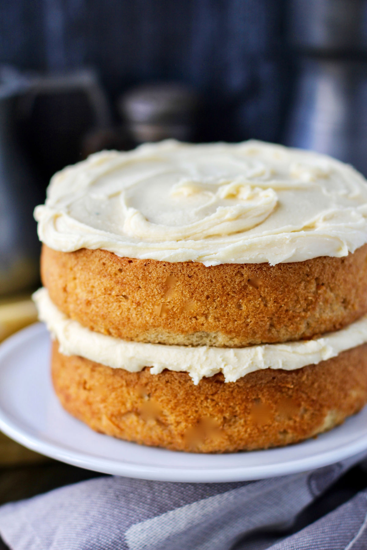 Maple Cake with Maple Frosting | Karen's Kitchen Stories