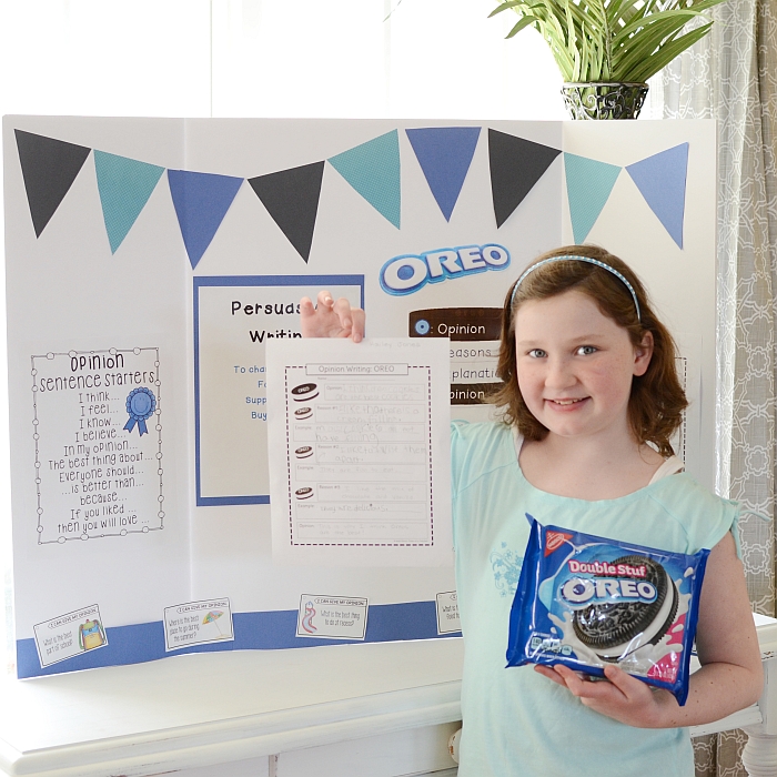 leading little hearts home: PERSUASIVE WRITING {using Oreos!}
