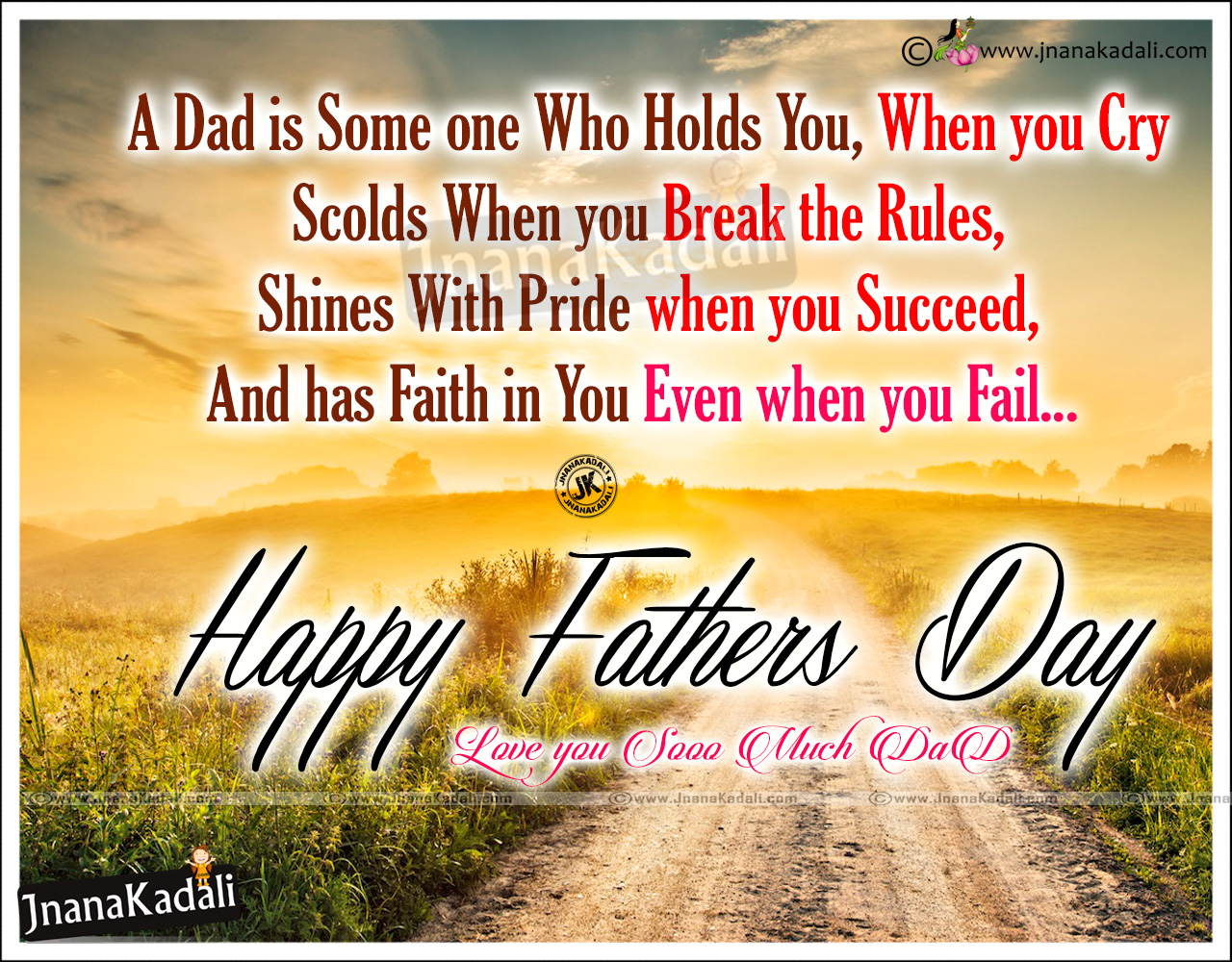 Happy Fathers Day Quotations In English JNANA KADALI COM Telugu
