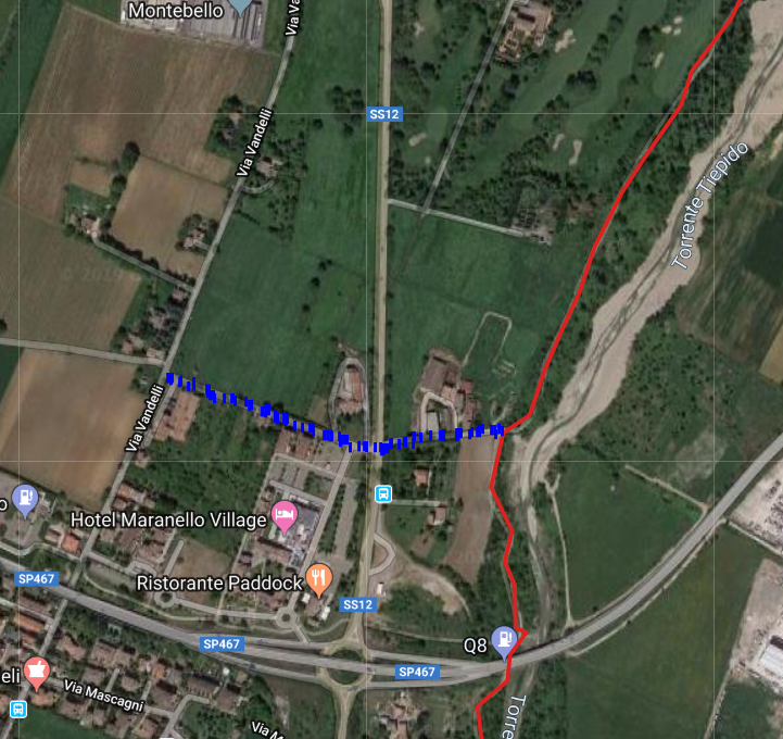 la Via Vandelli:: Modena-Massa