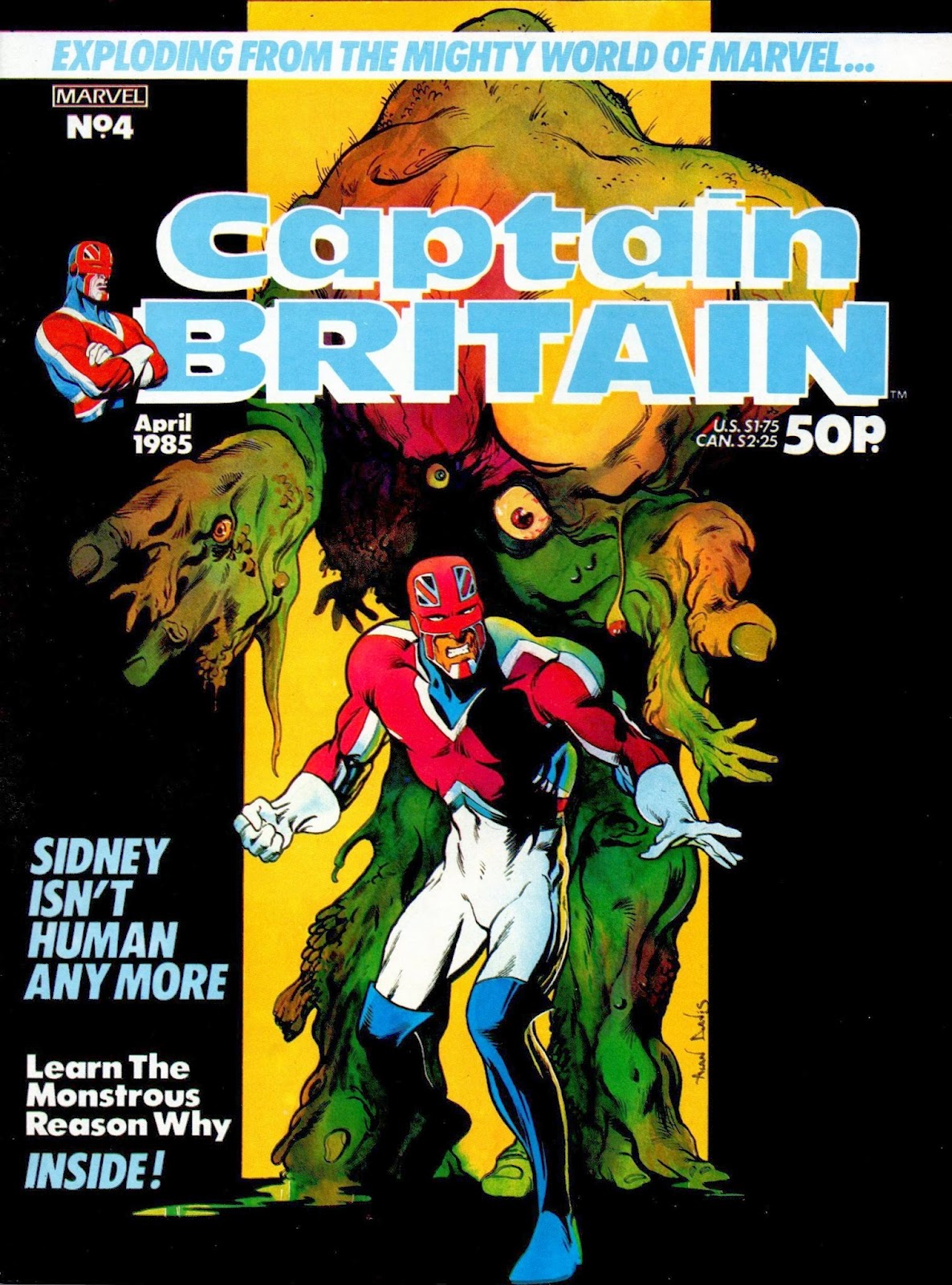 CRIVENS! COMICS & STUFF!: CAPTAIN BRITAIN COVER GALLERY - PART ONE...