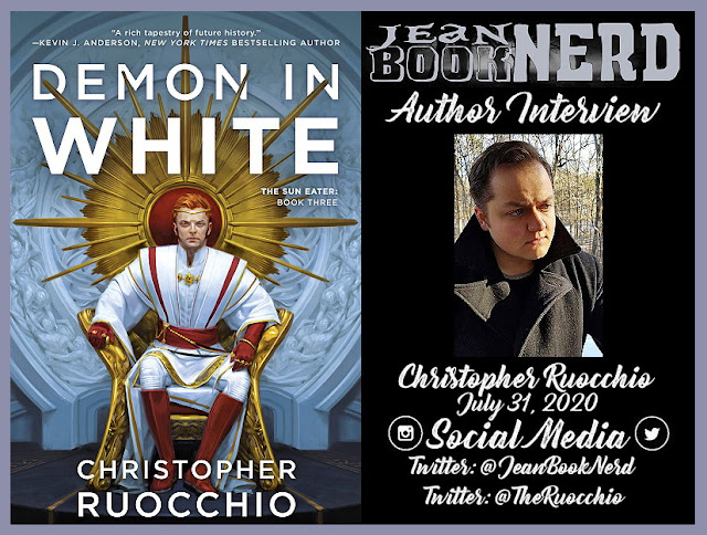 Christopher Ruocchio Interview - Demon in White ~ JeanBookNerd