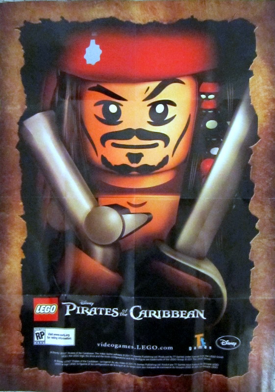 The Brick Brown Fox: Lego 4191 Pirates of the Caribbean - Captain's Cabin