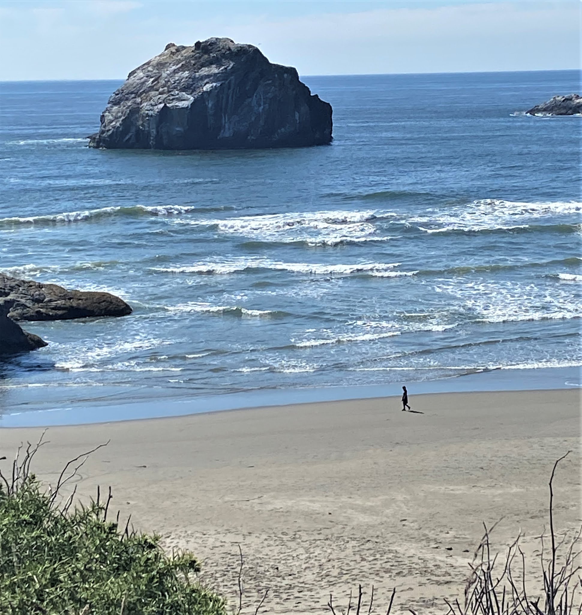 Souvenir Chronicles: SOUTHERN OREGON: DAY 2, LONE RANCH BEACH AND FACE ROCK