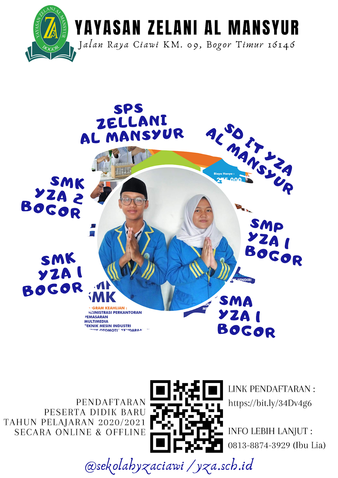 Pendaftaran Online (PPDB YZA Bogor)