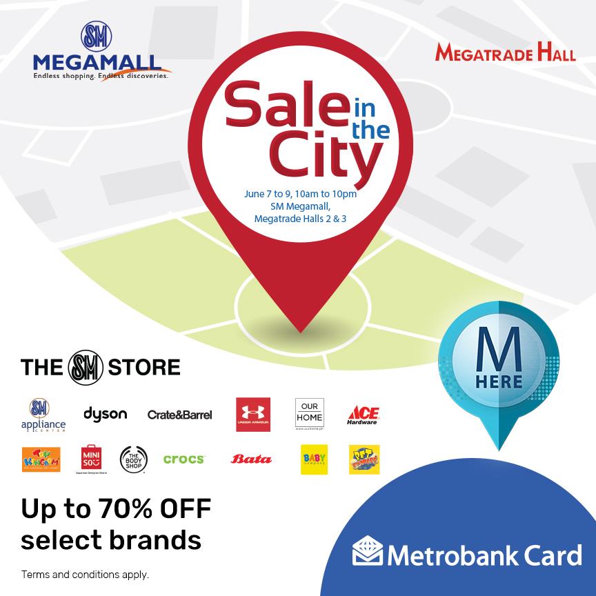 Manila Shopper: SALE in the City at SM Megatrade: June 2019