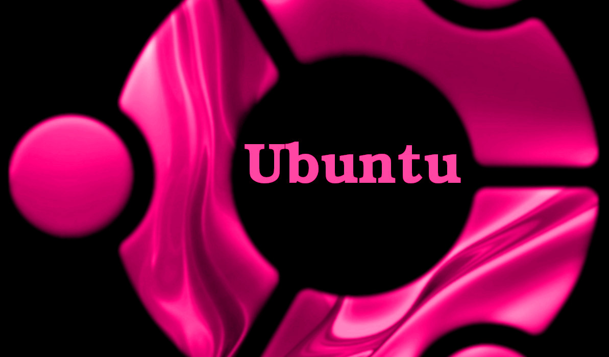 I love ubuntu!: 2-PINK UBUNTU WALLPAPER