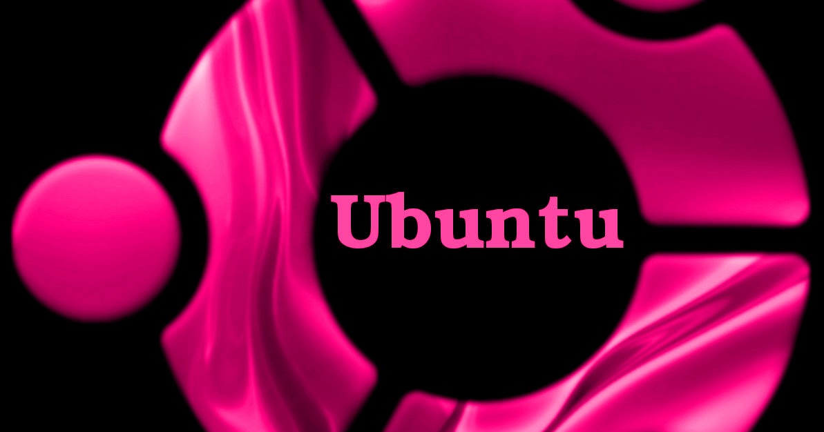 I love ubuntu!: 2-PINK UBUNTU WALLPAPER