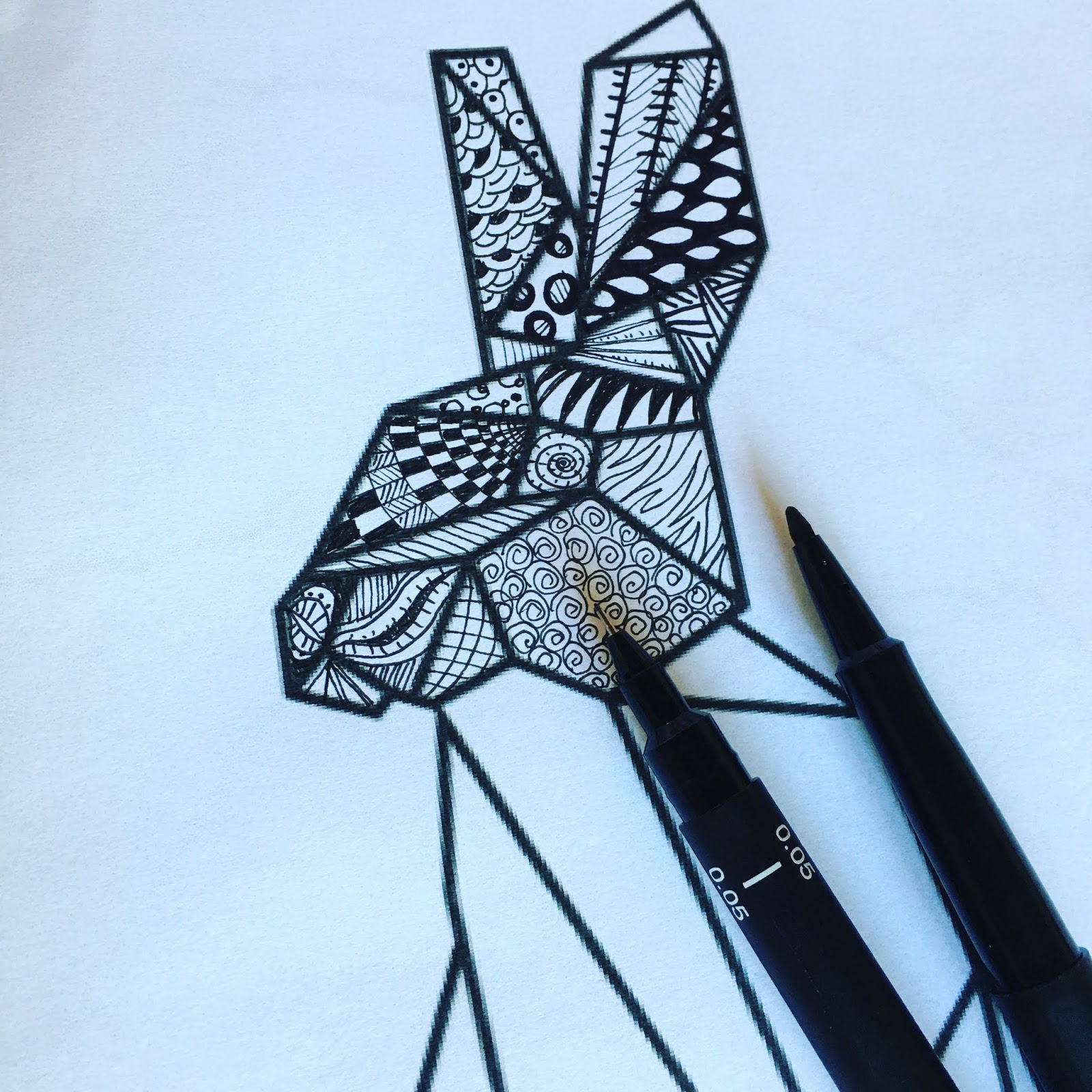 La boite à idées de l' atelier 3B* * *: lièvre en graphisme