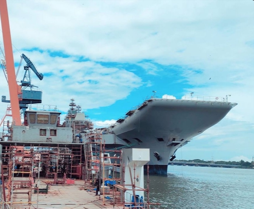 IAC Vikrant Images: June 2020