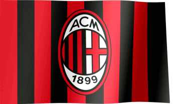 AC Milan Flag GIF (Bandiera dell'AC Milan) - All Waving Flags