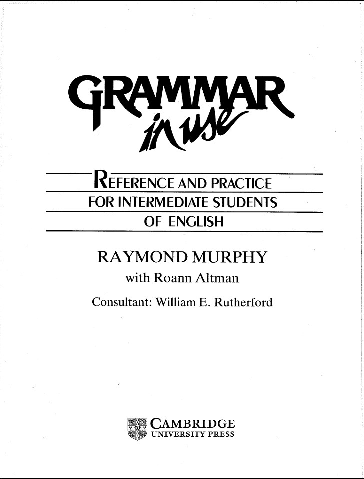 Grammar in Use_Reference and Practice for Intermediate Students of ...