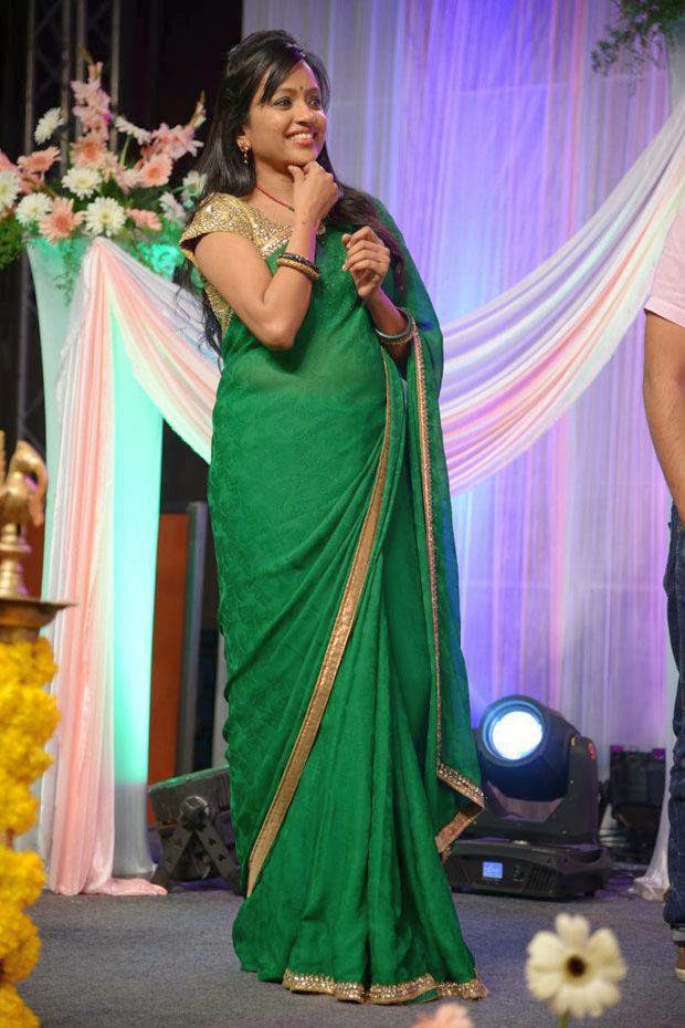 CAP: Anchor Suma Stills At Aaha Kalyanam Audio Launch