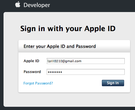 I touchs: Join The iOS Developer Program