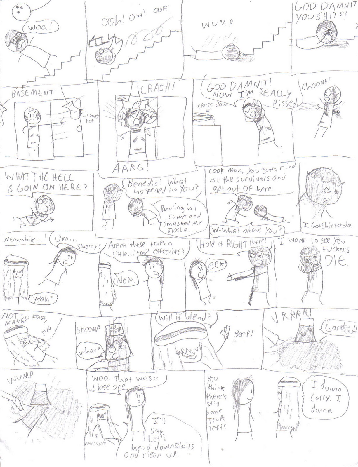 COMIC TIME (JP's Comics): HOME ALONE Part 5: Retaliation