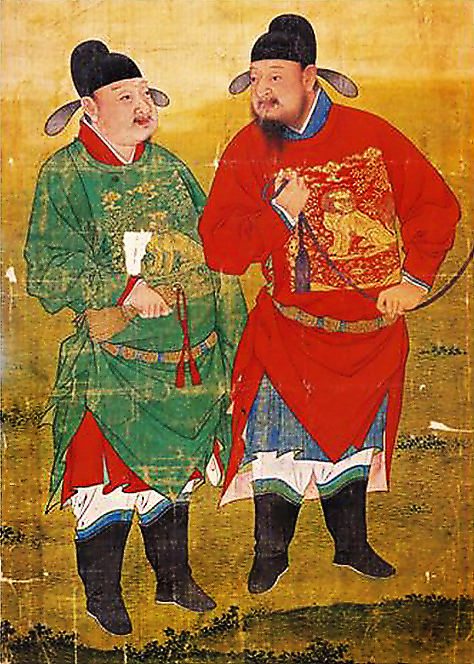 Ottoman Miniature Depicting Man Dressed as a Chinese Official, 17th ...