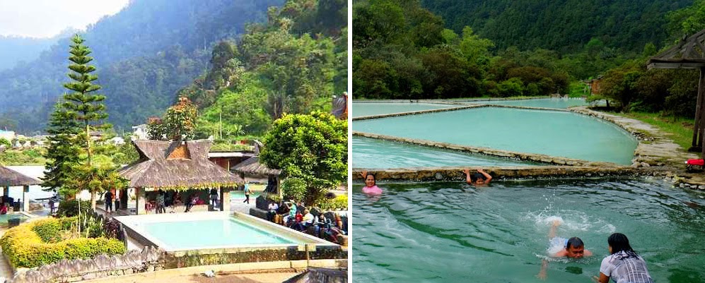 5 Potret Pemandangan Air Panas Pariban Sidebuk-debuk Berastagi - Karo Gaul