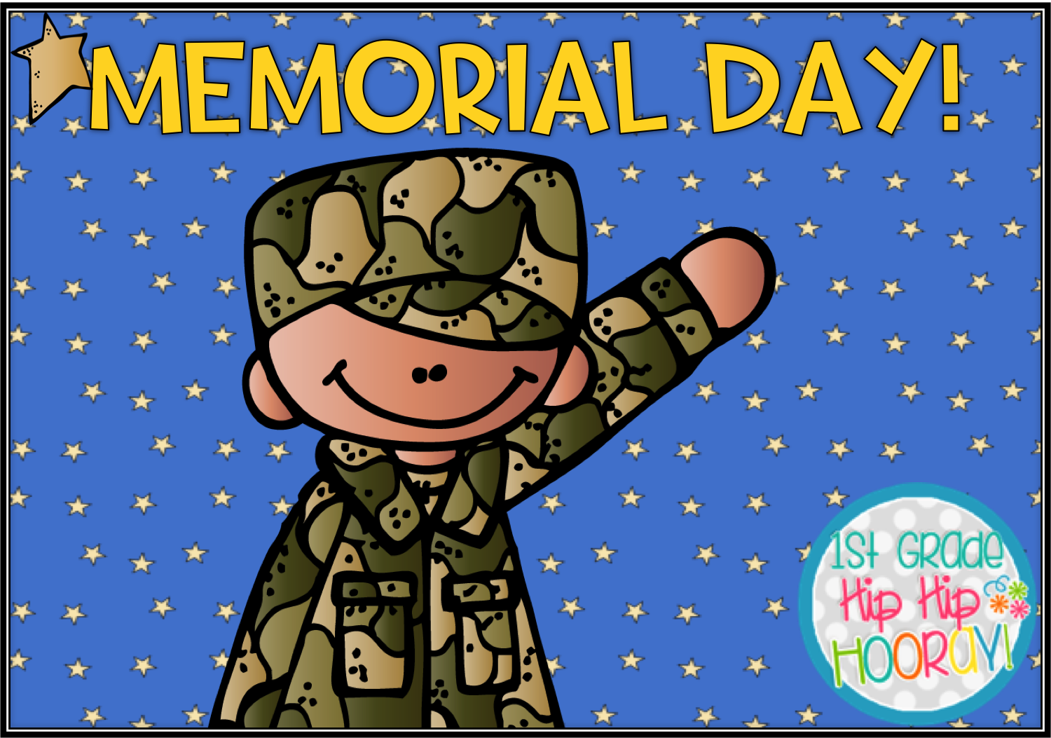 1st Grade Hip Hip Hooray!: Memorial Day...Paper Pencil or Distance ...