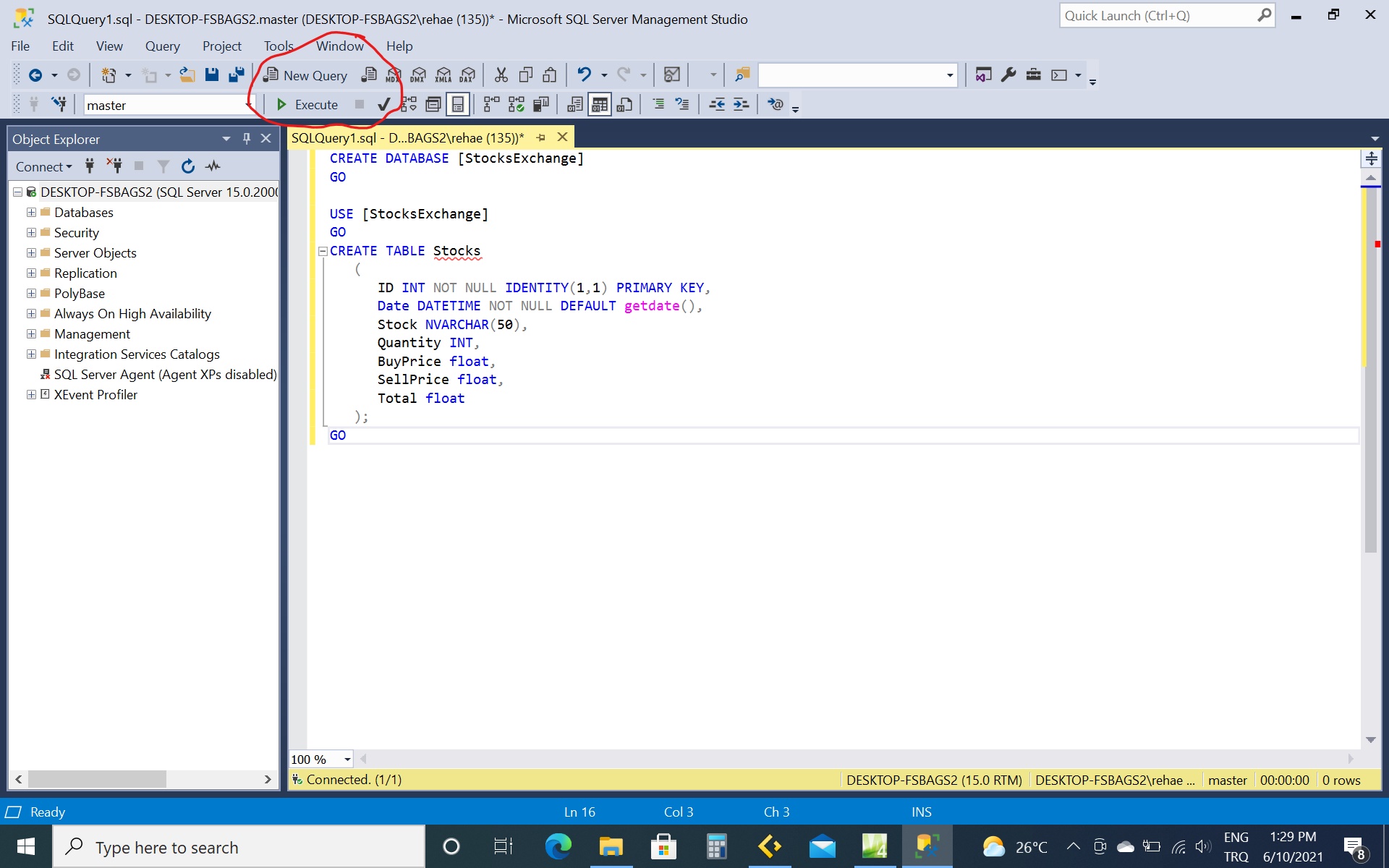 Uwp Sql Server Sample