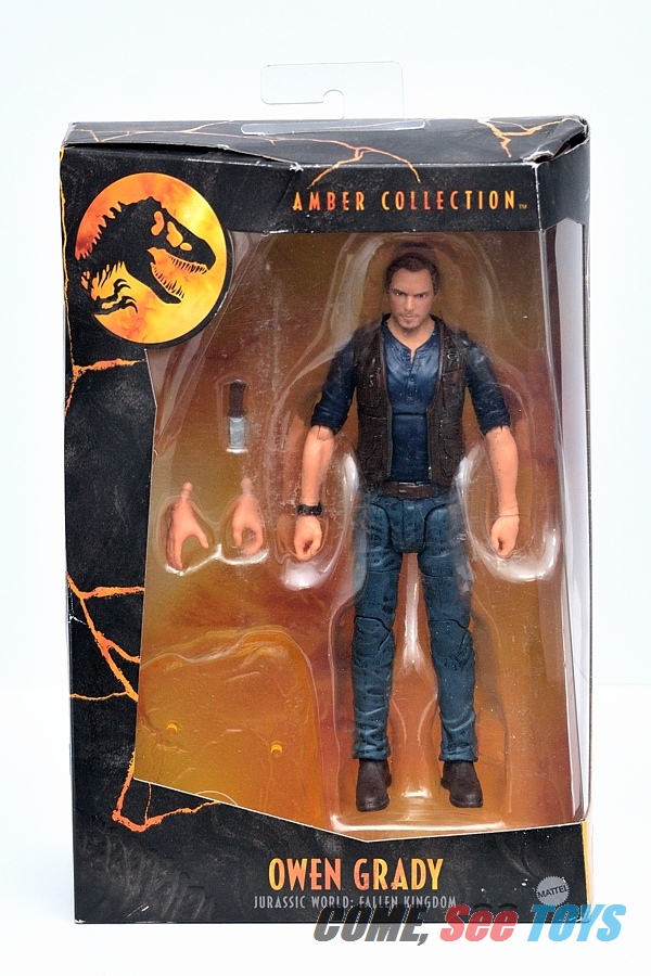 Come See Toys Jurassic World Amber Collection Owen Grady