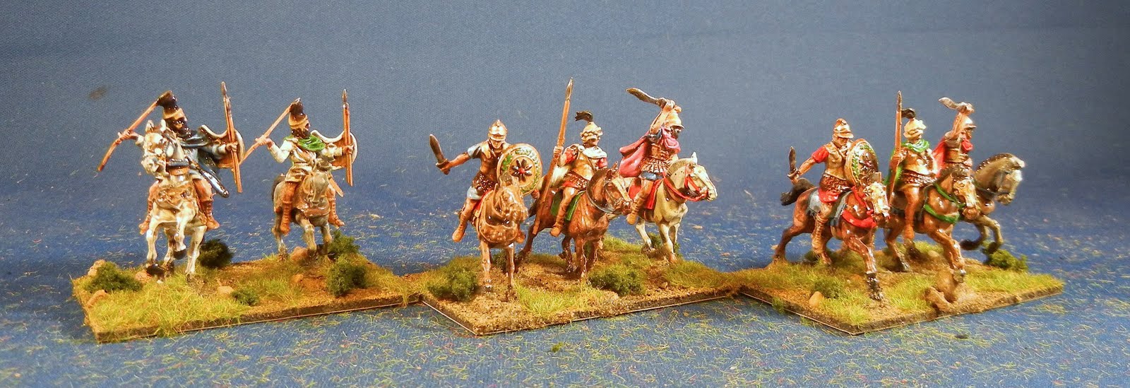 Bob's Miniature Wargaming Blog: FS: 1/72 Macedonian DBA armies