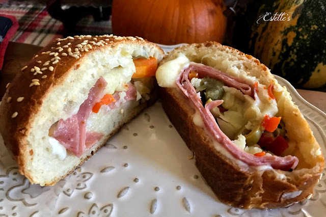 Estelle's: MUFFULETTA BREAD....A NEW ORLEANS CLASSIC