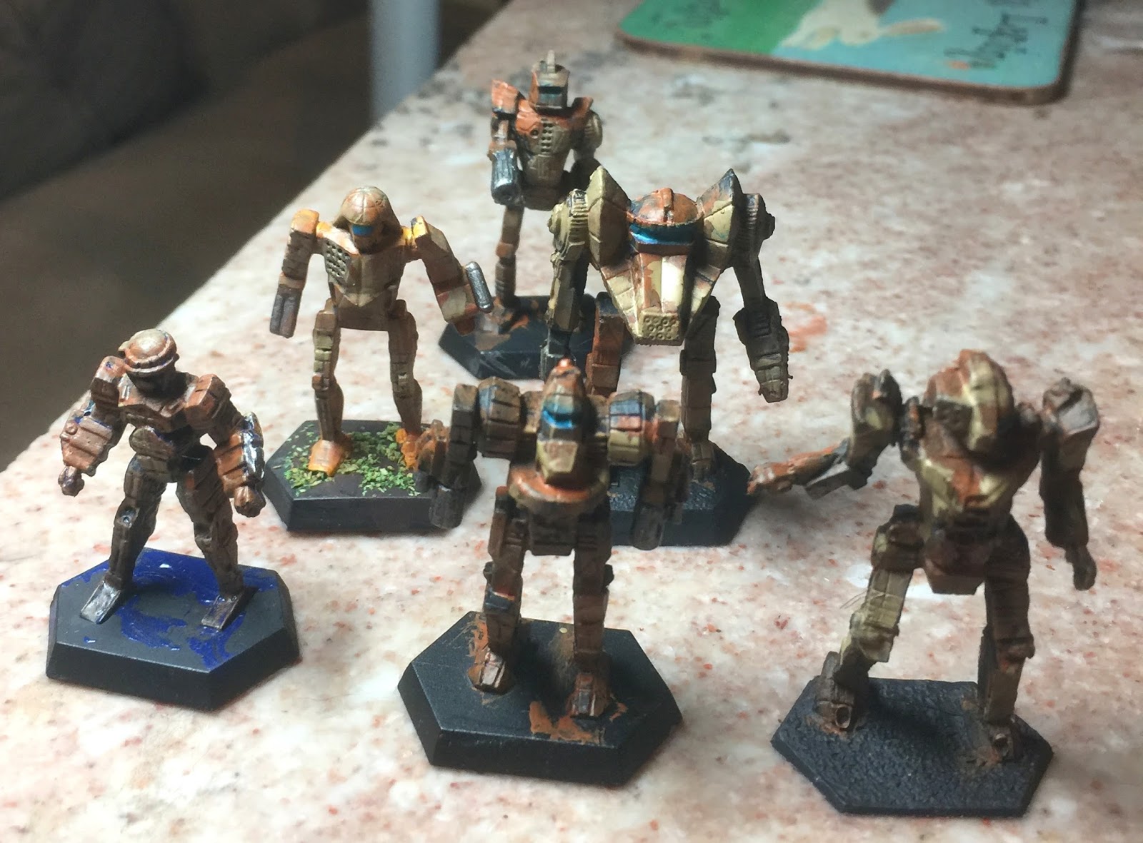 Battle Gaming One: Battletech - preparing for an intro level game