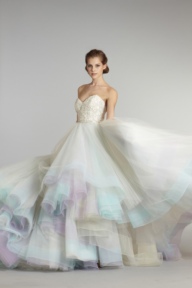 white smile: Lazaro Bridal Fall 2012 + My Dress of the Week