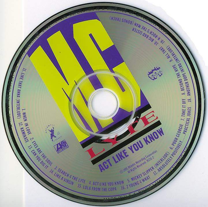 MC Lyte - Act Like You Know (1991) Flac + 320kbps * RlsMaradona