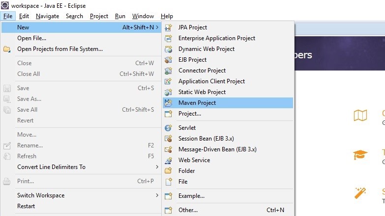 JAVA AND J2EE: How to Create a Maven Web Application.