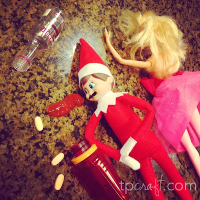 TPcraft.com: Inappropriate Elf on the Shelf Shenanigans