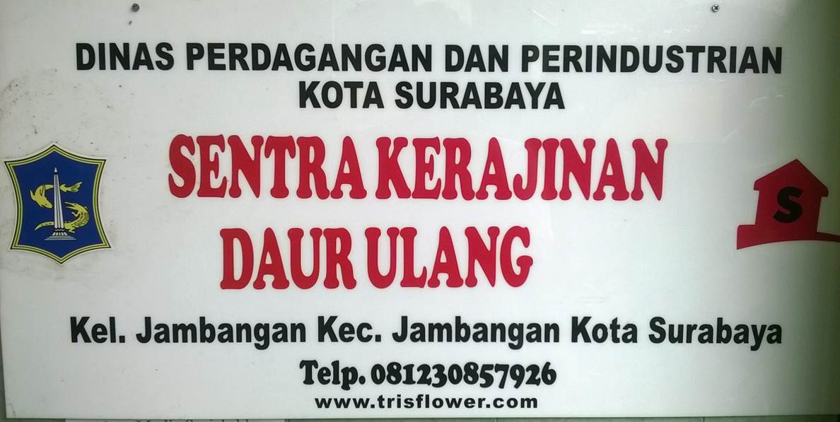 Profile Tris Flower | Daur Ulang Jambangan