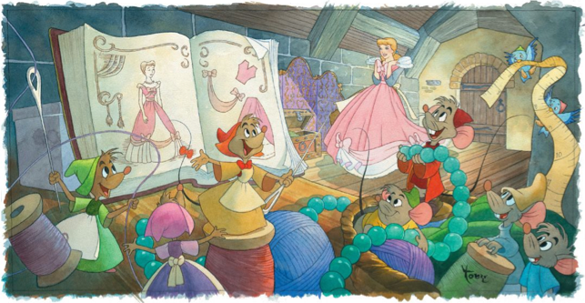 The Trendy Geek: Disney Fine Art