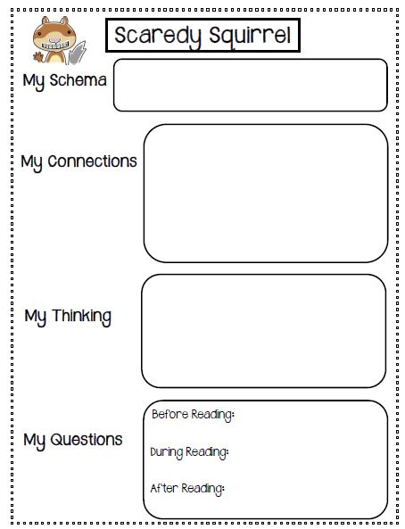 Jennifer's Teaching Tools: Reviewing with Scaredy Squirrel!