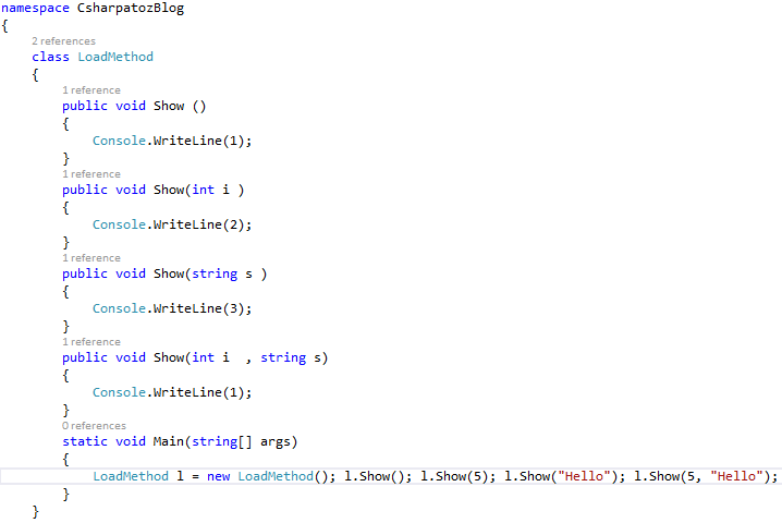 C Sharp(c#): Polymorphism in C sharp