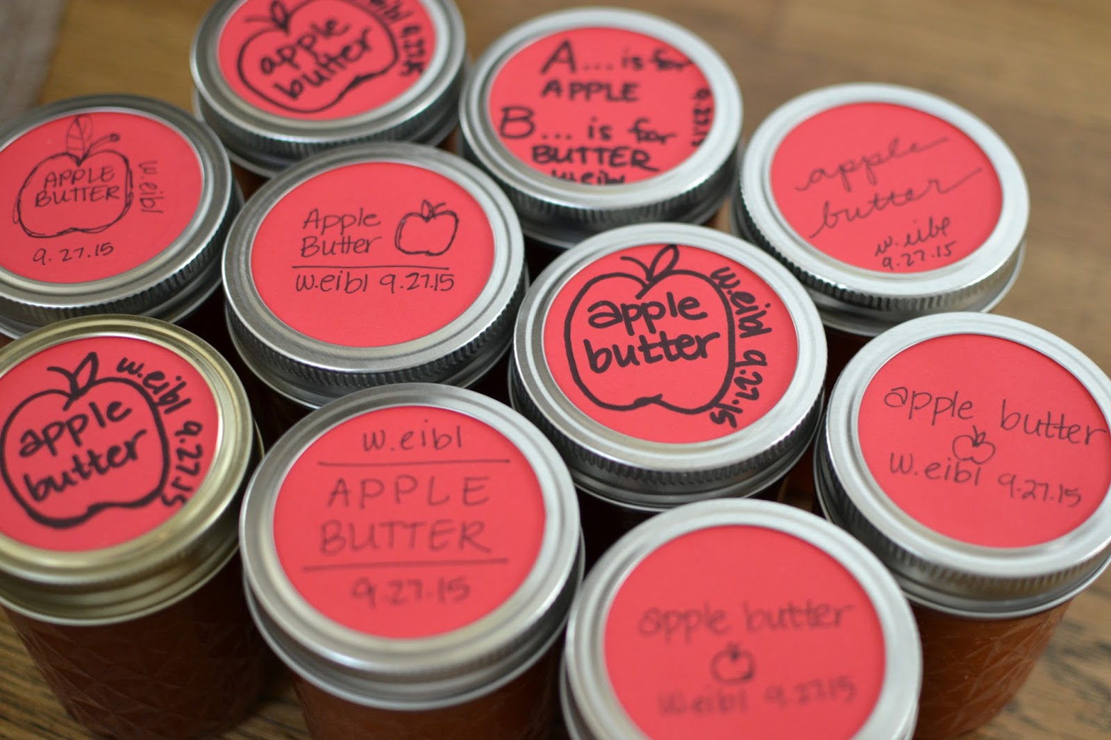 the eibls: Apple Butter and apple maple jam