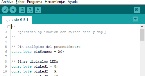 MICRICONTROLADORES ARDUINO: Laboratorio 11 - "Programación con Arduino ...