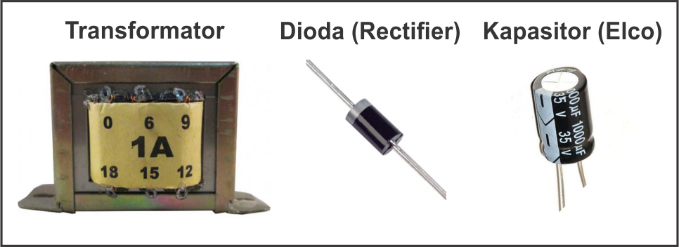 Rangkaian Power Supply DC Sederhana dan Prinsip Kerjanya - Elektro Update
