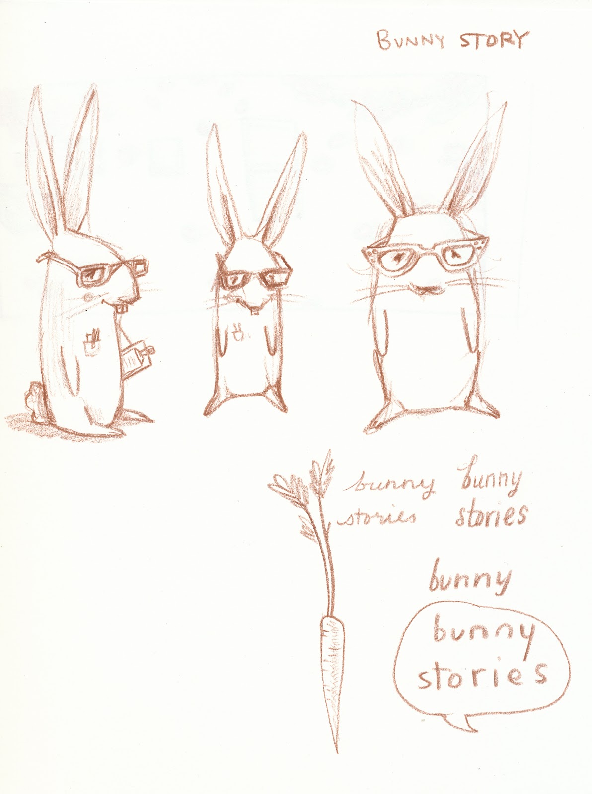 Mary Lundquist Illustration: bunny stories