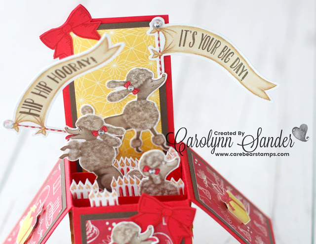 Care Bear Stamps: Be Inspired Design Team Blog Hop ~ Card in a Box