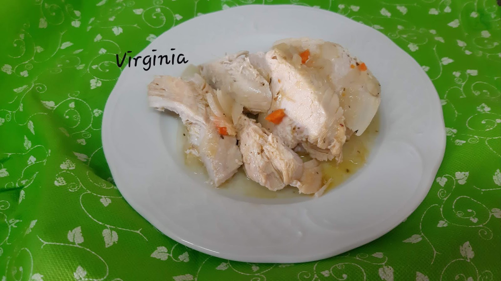 VIRGINIA CONSUSCOSAS: POLLO EN ESCABECHE