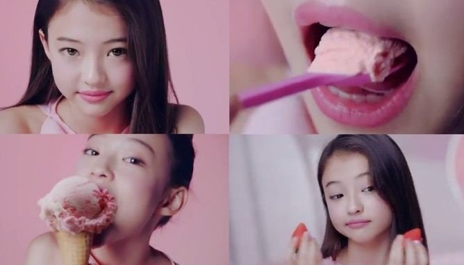 Video 11 Year Old Ella Gross Ice Cream Advert Sparks Outrage In South Korea Thefamousnaija