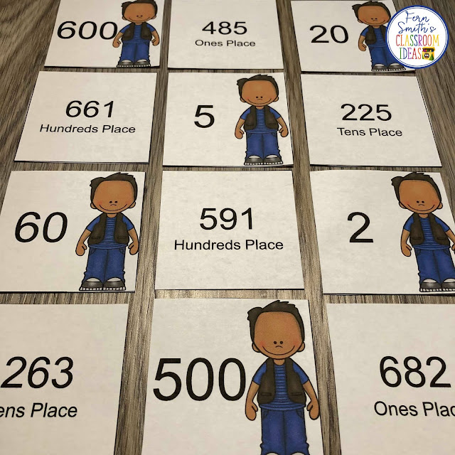 2nd Grade Go Math 2.5 Place Value to 1,000 Color By Numbers - Fern ...