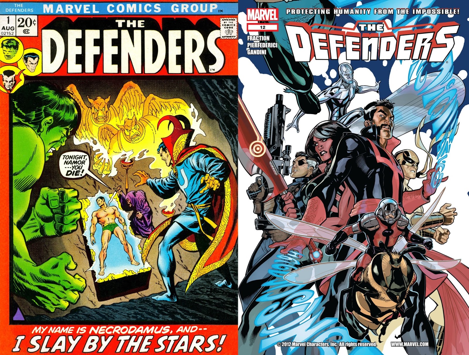 The Defenders (v1-v4+Secret/Fearless Defenders & Extras)(1972-2015 ...